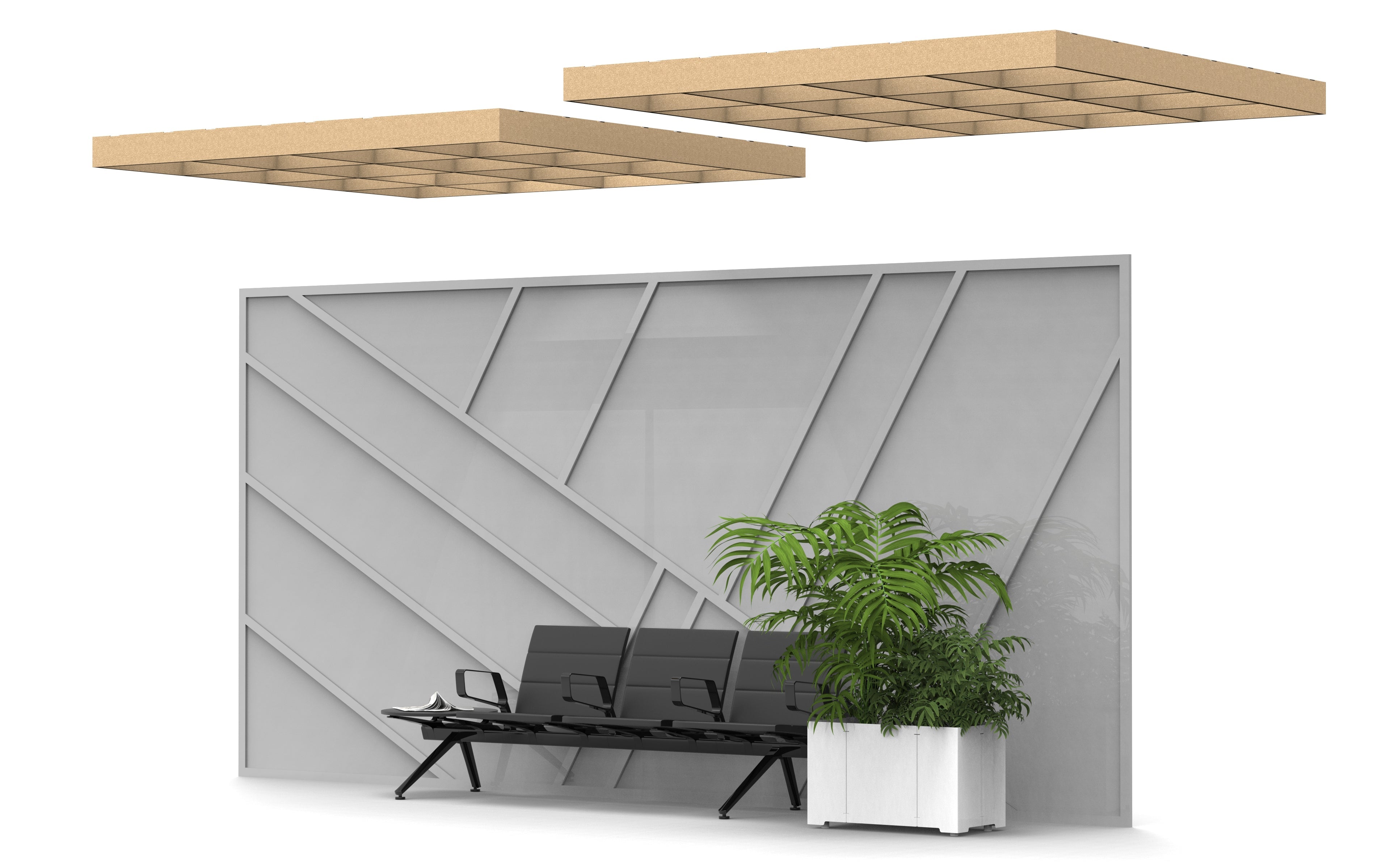 T-Bar Ceiling Baffles – TheQuietRoom