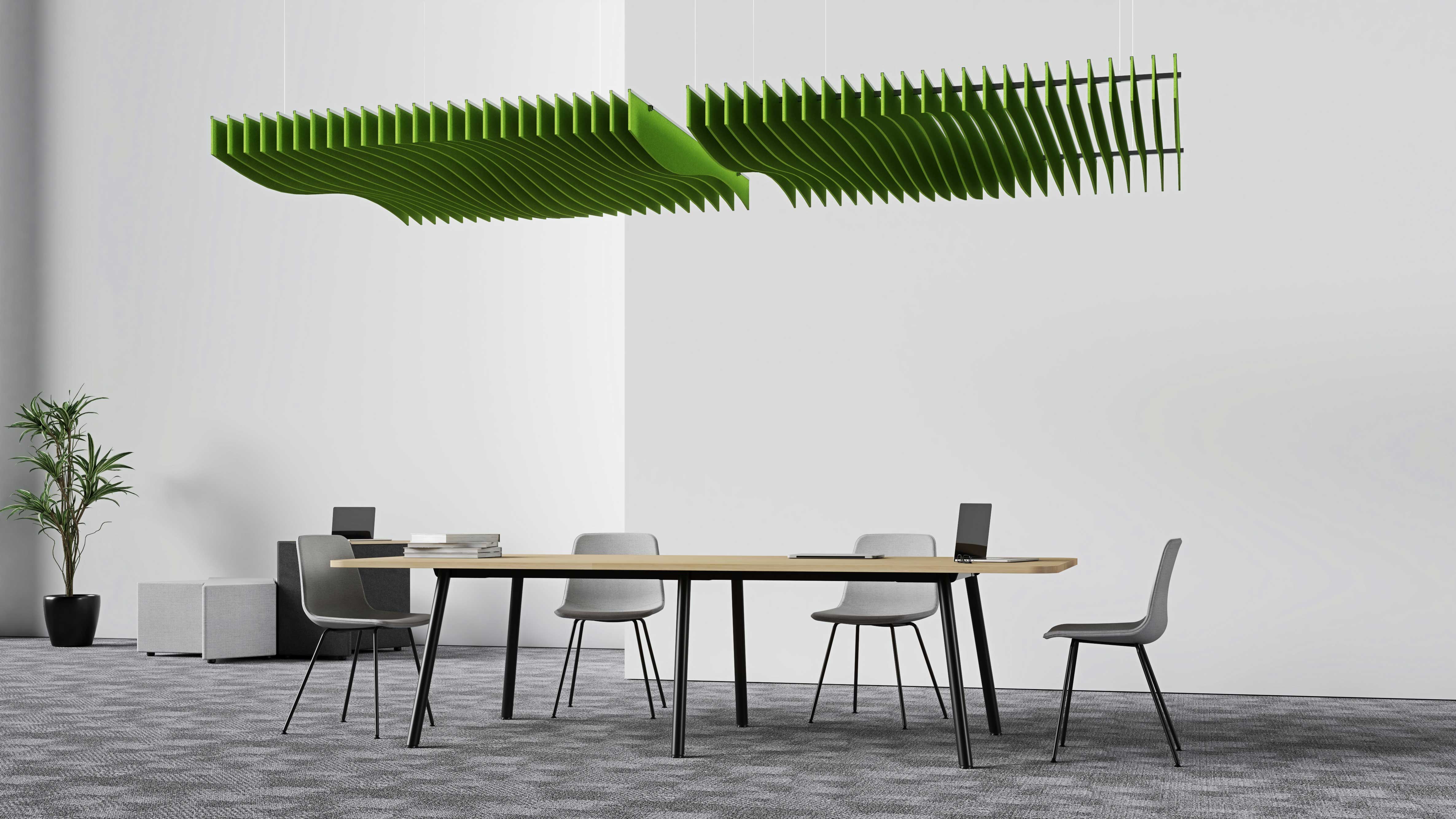 Acoustic Swell Baffle Assembly 12" High x 8'x8' – TheQuietRoom