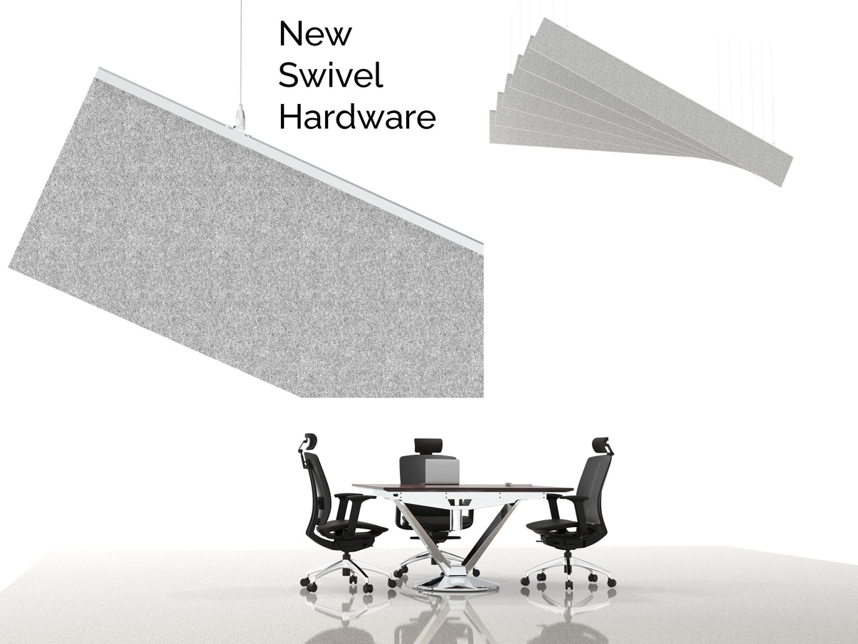 Acoustic Single Baffle - Punched Squares – TheQuietRoom